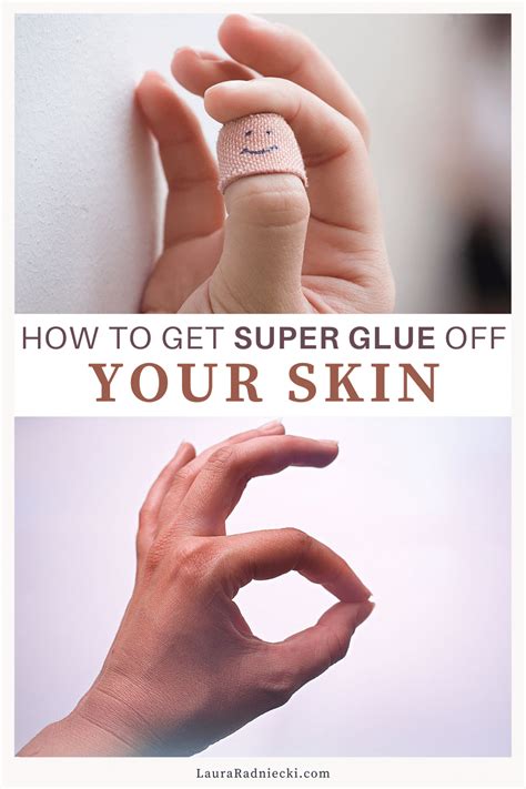 How To Get Super Glue Off Your Skin Fingers And Hands