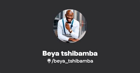 Beya Tshibamba Instagram Facebook Tiktok Linktree