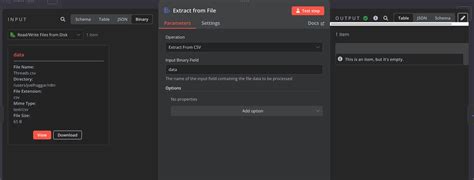 Problem Loading Local Csv File Questions N8n Community