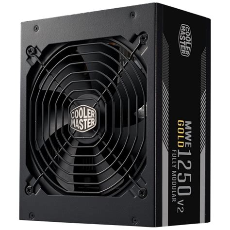 Блок питания Cooler Master MWE Gold V2 1250W ATX3 0 A EU cable MPE C501