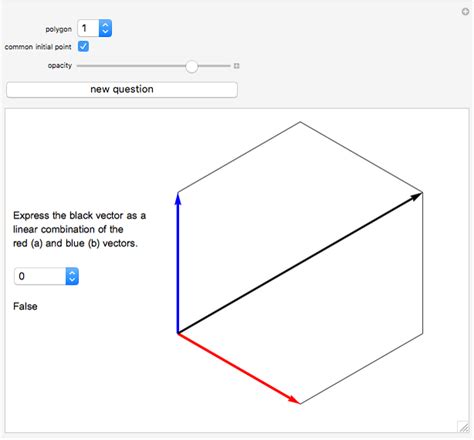 Determine A Vector In 2d Wolfram Demonstrations Project