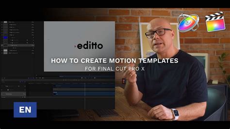 New Tutorial By Motionvfx How To Create Fcp Templates Motion Master