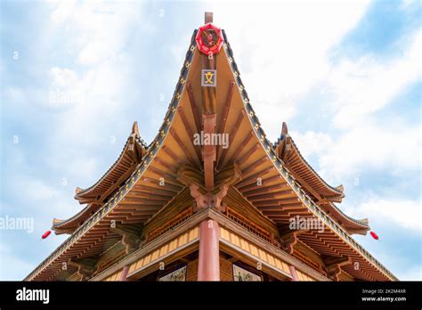 A Cornucopia Dougong In Temple Of Confucius Suixi County Province