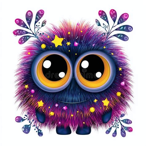 Whimsical Backtoschool Monster Clipart A Starryeyed Sprite For