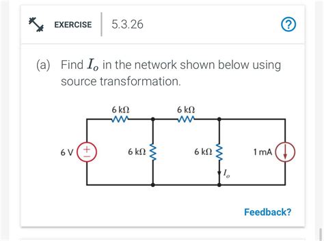 Solved A Find Io In The Network Shown Below Using Source Chegg
