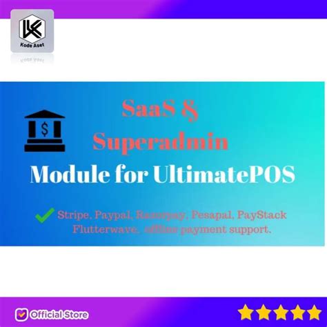 Jual Source Code Aplikasi Saas And Superadmin Module For Ultimatepos