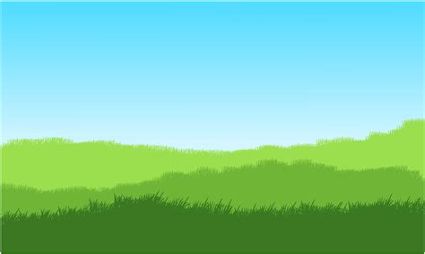 Meadow Grass Meadow Background Grassy Landscape Vector 7075892 Vector