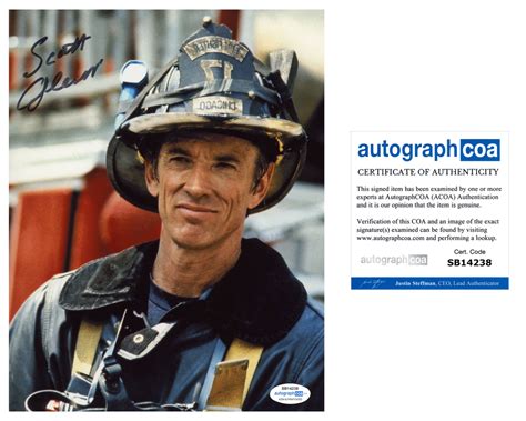 Scott Glenn Backdraft Signed Autograph 8x10 Photo Acoa Outlaw Hobbies