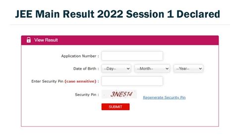 Jee Main Result 2022 Results Declared Check Here