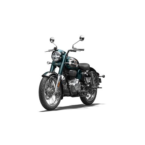 Classic 350 Chrome Emerald Green