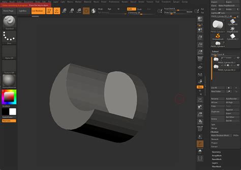 Help Zbrush Live Boolean — Polycount