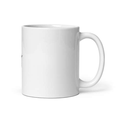 White Glossy Mug On Storenvy