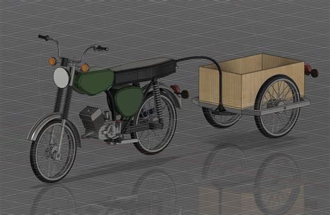 Simson S51 Modell By Hannes Download Free Stl Model