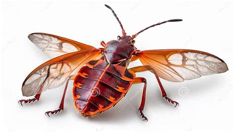 August Bug Isolated On A White Background Stock Illustration