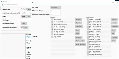 Can Mzmine Directly Identify The Adduct Form Of Each Feature