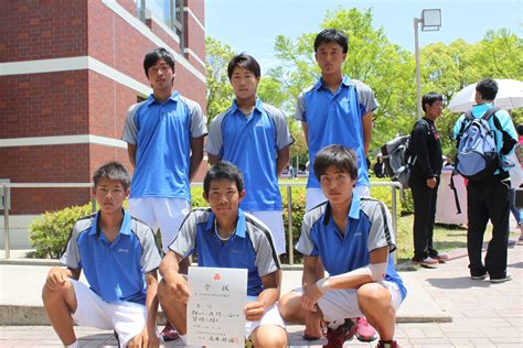 平成27年度総体団体戦本戦が行われました／兵庫県高等学校体育連盟テニス部