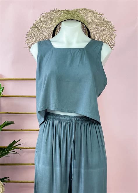 Amanda Set Azure Bikini Tari