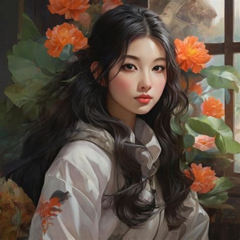Premium Photo Graceful Elegance Beautiful Asian Girl