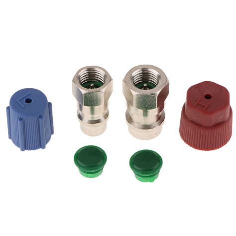 1 Set Ac Fitting Port Adapter Retrofit R12 To Acce Vicedeal