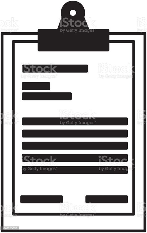 剪貼簿紙孤立的圖示向量圖形及更多信 文件圖片 信 文件 健保和醫療 剪裁圖 Istock