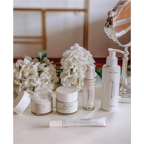 Jual New Optimals Even Out Day Cream SPF Night Cream Eye Cream Serum Comforting Facial Toner