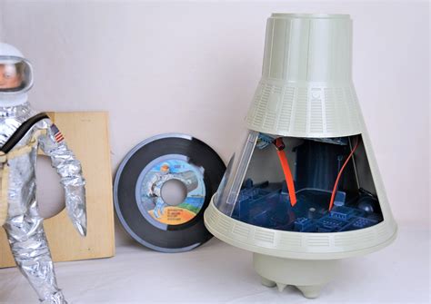 Vintage Hasbro 1966 Gi Joe Space Command Capsule Complete With Instructions And Both Cardboard