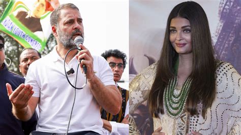 Netizens Slam Rahul Gandhi For Aishwarya Rai Dance Remark Call It