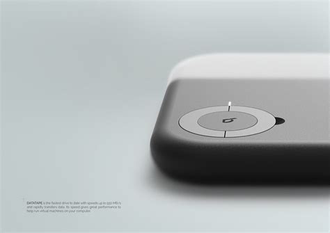 DATATAPE Portable SSD Concept Behance