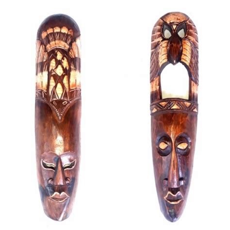 Jual Topeng Kayu Hiasan Dinding Cm Topeng Kayu Bali Shopee Indonesia