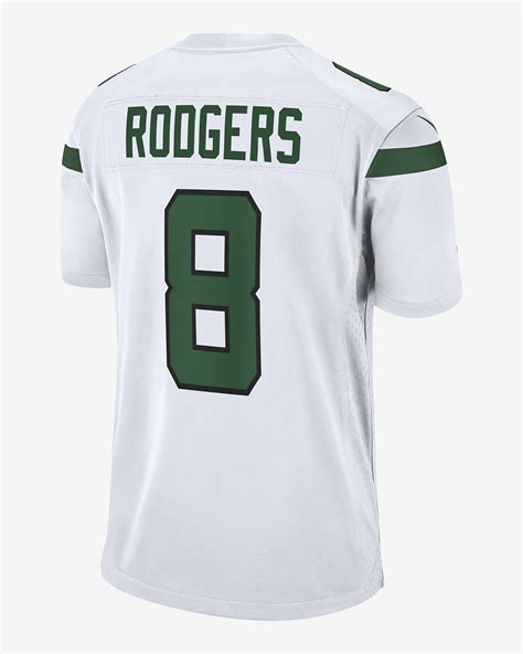 Aaron Rodgers New York Jets Mens Nike Nfl Game Football Jersey