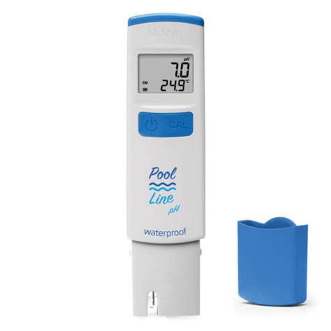 Tester de bolsillo para pH y Temperatura Pool Line con resolución de 0