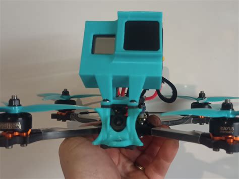 Gopro Hero 8 Mount For TBS Source 1 V5 With TBS ND Filter Slot By