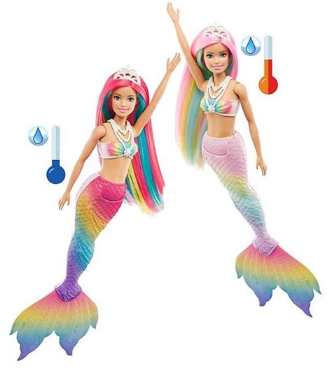 Барби русалка със сменящ се цвят Mattel - store.bg