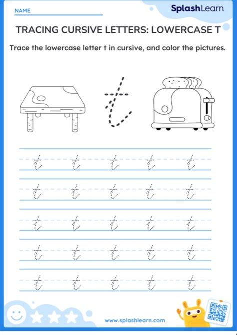 Cursive Alphabet Lowercase