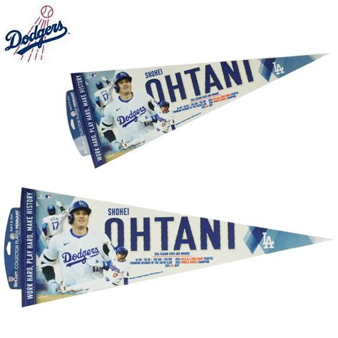 【楽天市場】ロサンゼルス ドジャース 公式グッズペナント 旗 インテリア グッズ ファナティクスfanatics Mlb Pgp Cd