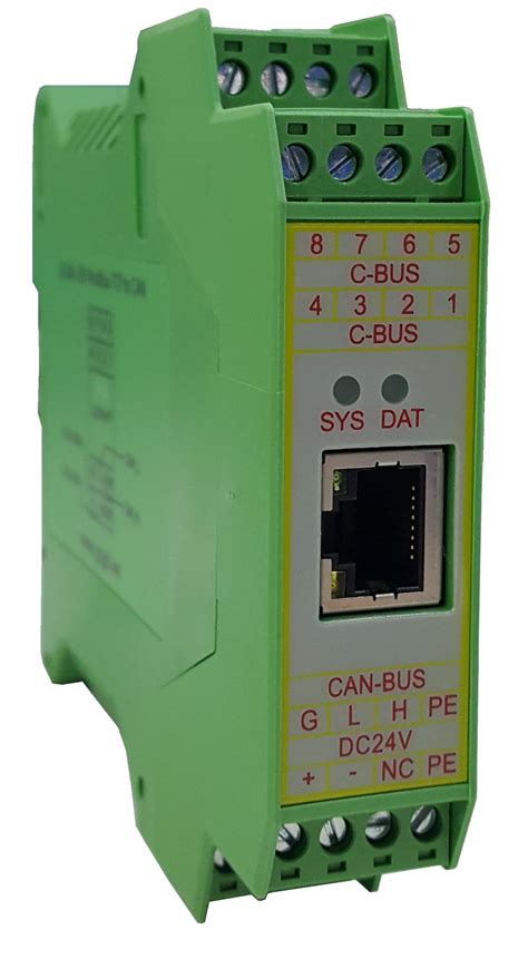 modbus tcp slave to canbus Çevirici clr can g205