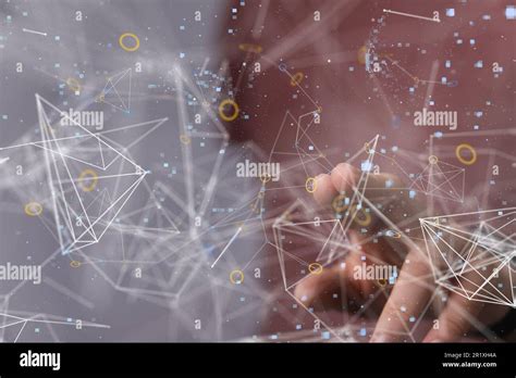 Global Network Blockchain 3d Illustration Neural Networks And Artificial Intelligence