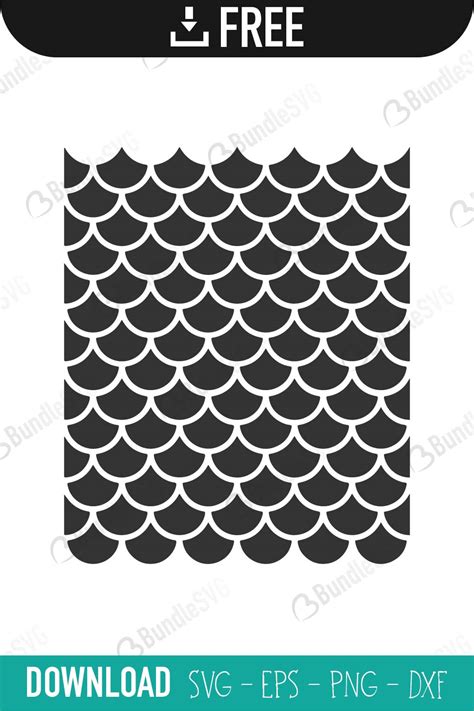 Mermaid Scales Pattern Svg Files Free Download