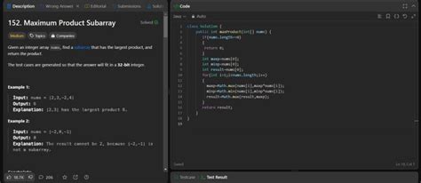 Day 29 Solving The Maximum Product Subarray Challenge Aparna Annadurai Posted On The Topic