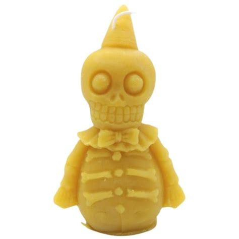 Skeleton Beeswax Candle By Pioneer Spirit At Maker House Co