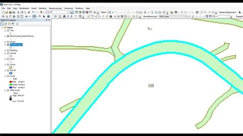 Collapse Dual Lines To Centerline Tool Arcgis Youtube