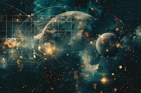Premium Photo Planets And Galaxy Science Fiction Wallpaper Deep Space