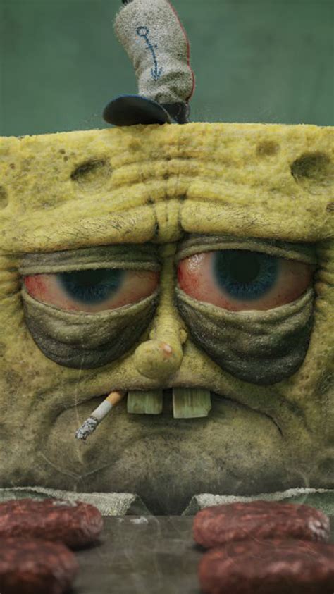 Spongebob Exhausted