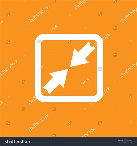 Minimize Maximize Window Icon Stock Vector Stock Vector Royalty Free
