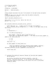 Calculating Similarity Measures For Data Series And Pattern A Course