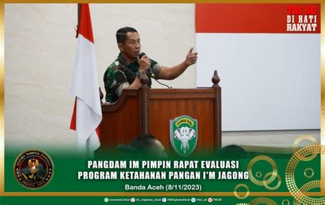 Kodam Iskandar Muda Tni Angkatan Darat
