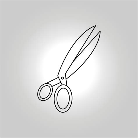 Scissors Symbol Vector Image 11125857 Vector Art At Vecteezy