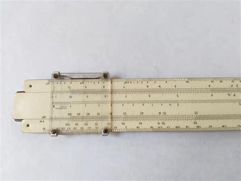 Reciprocal Scale Simplon Electro Log Log Slide Rule Vintage