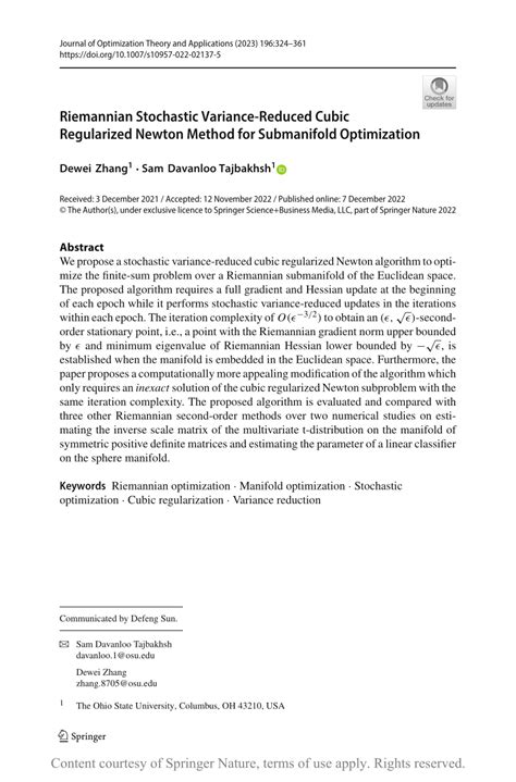 Riemannian Stochastic Variance Reduced Cubic Regularized Newton Method