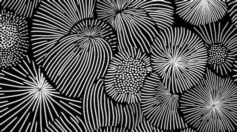 Premium Photo Seamless Handdrawn Geometric Concentric Circle